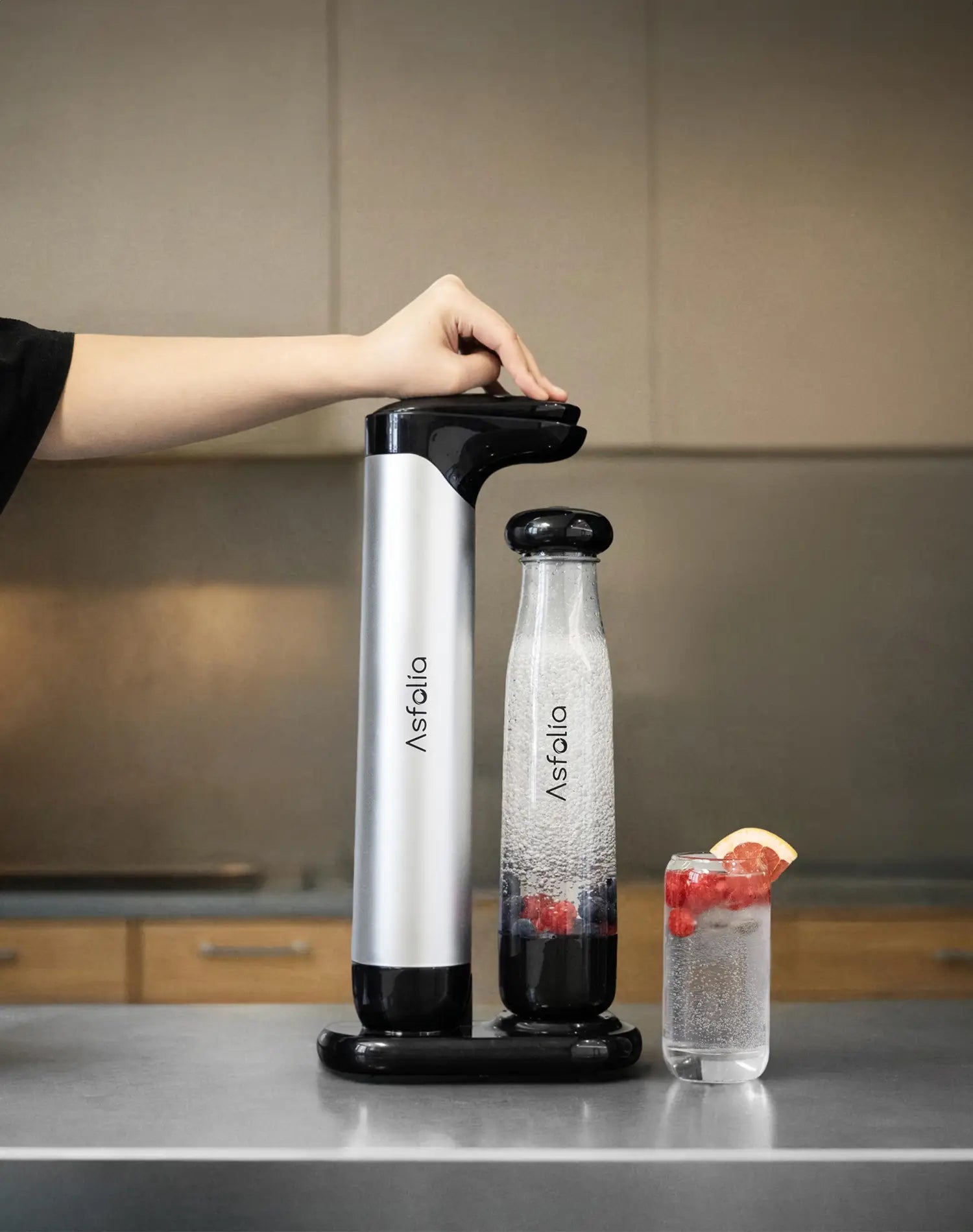 Asfolia Water Carbonator - Sparkle Your Way to a Refreshing Life